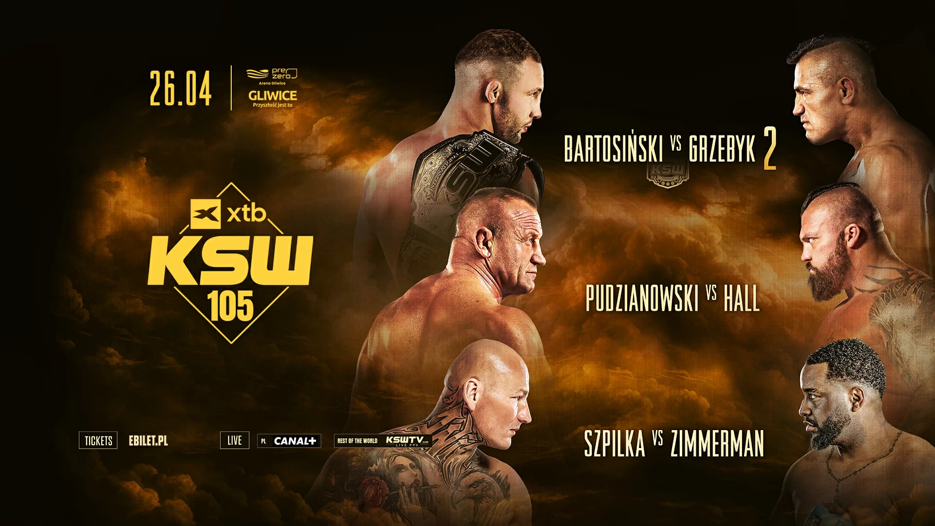XTB KSW 105 – wyniki | KSW